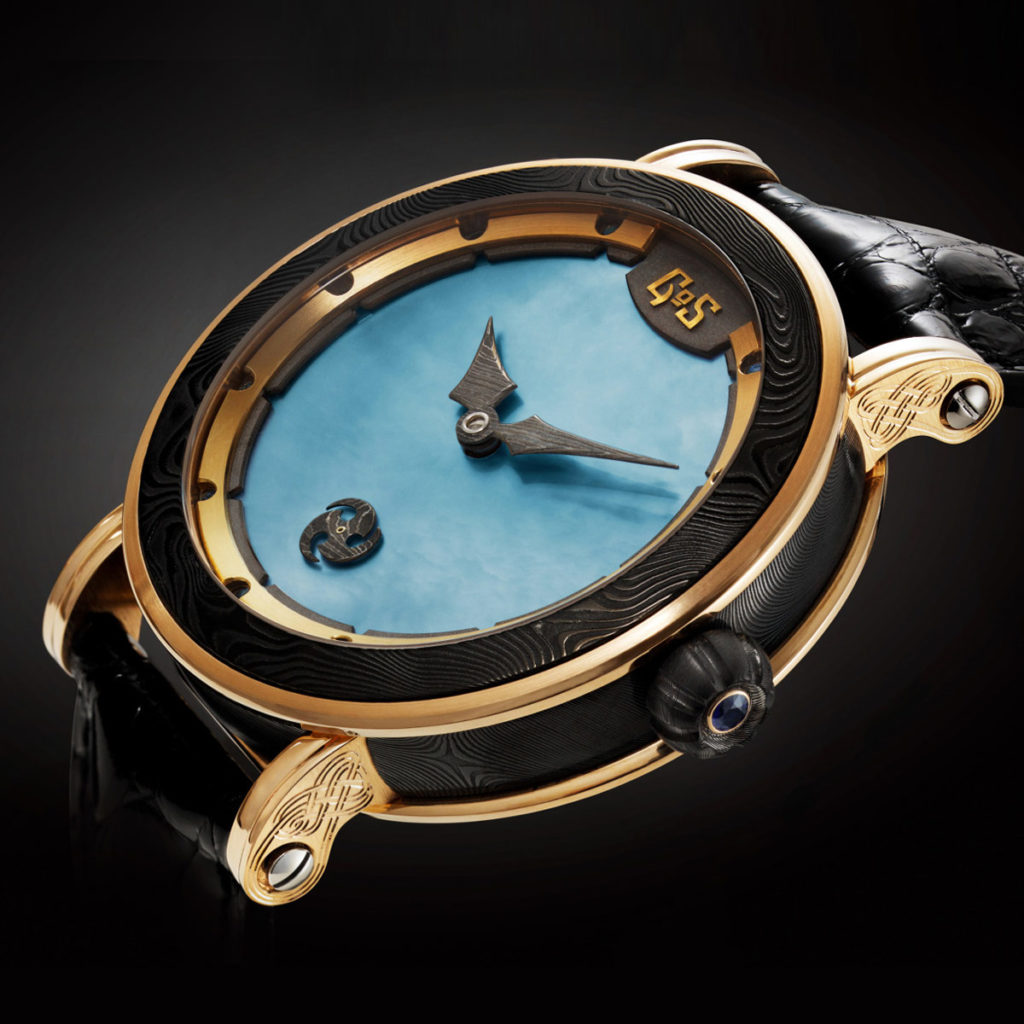 GOS WATCHES | SWEDISH WATCHES | DAMASCUS STEEL WATCH