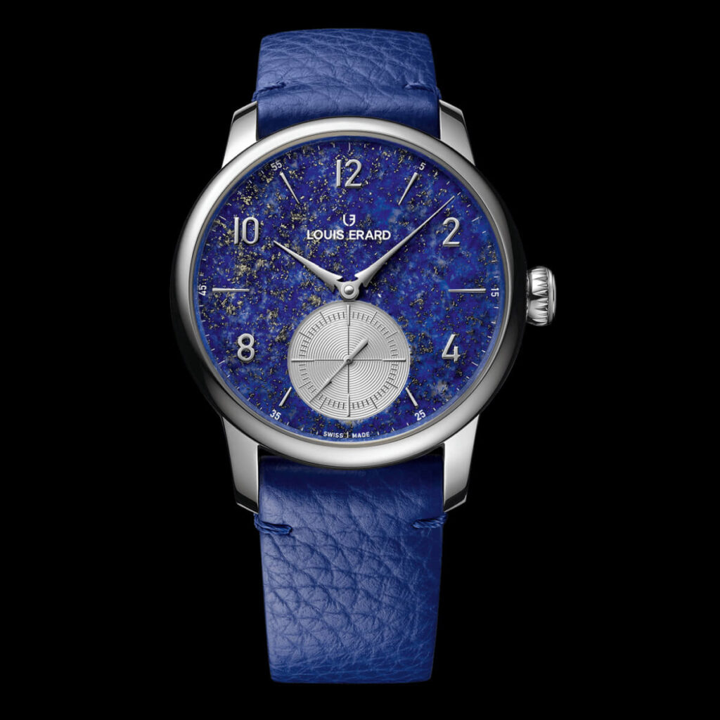 LOUIS ERARD PETITE SECONDE LAPIS LAZULI (Ref: 34238AA35.BVA133)