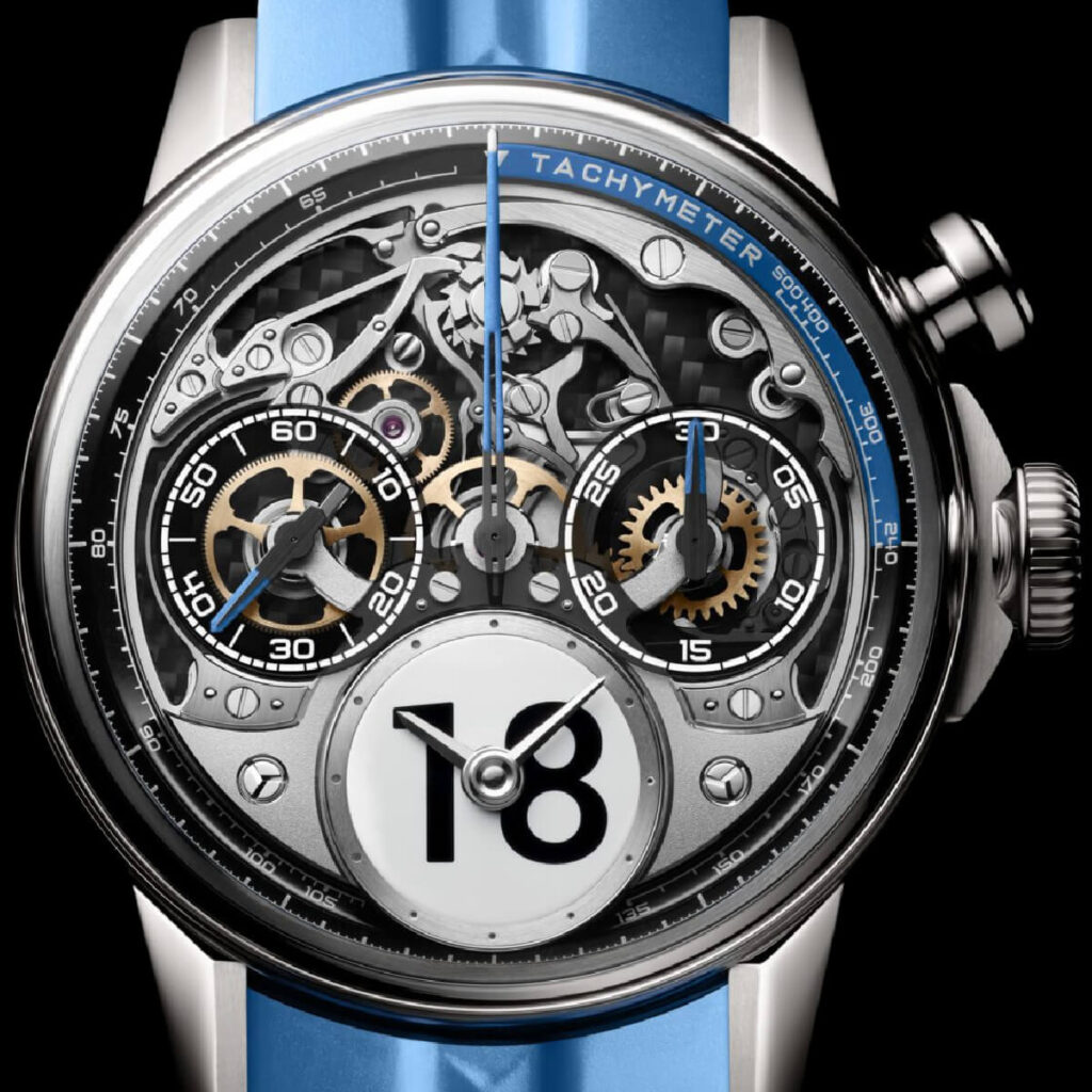 LOUIS MOINET TIME TO RACE BLEU DE FRANCE