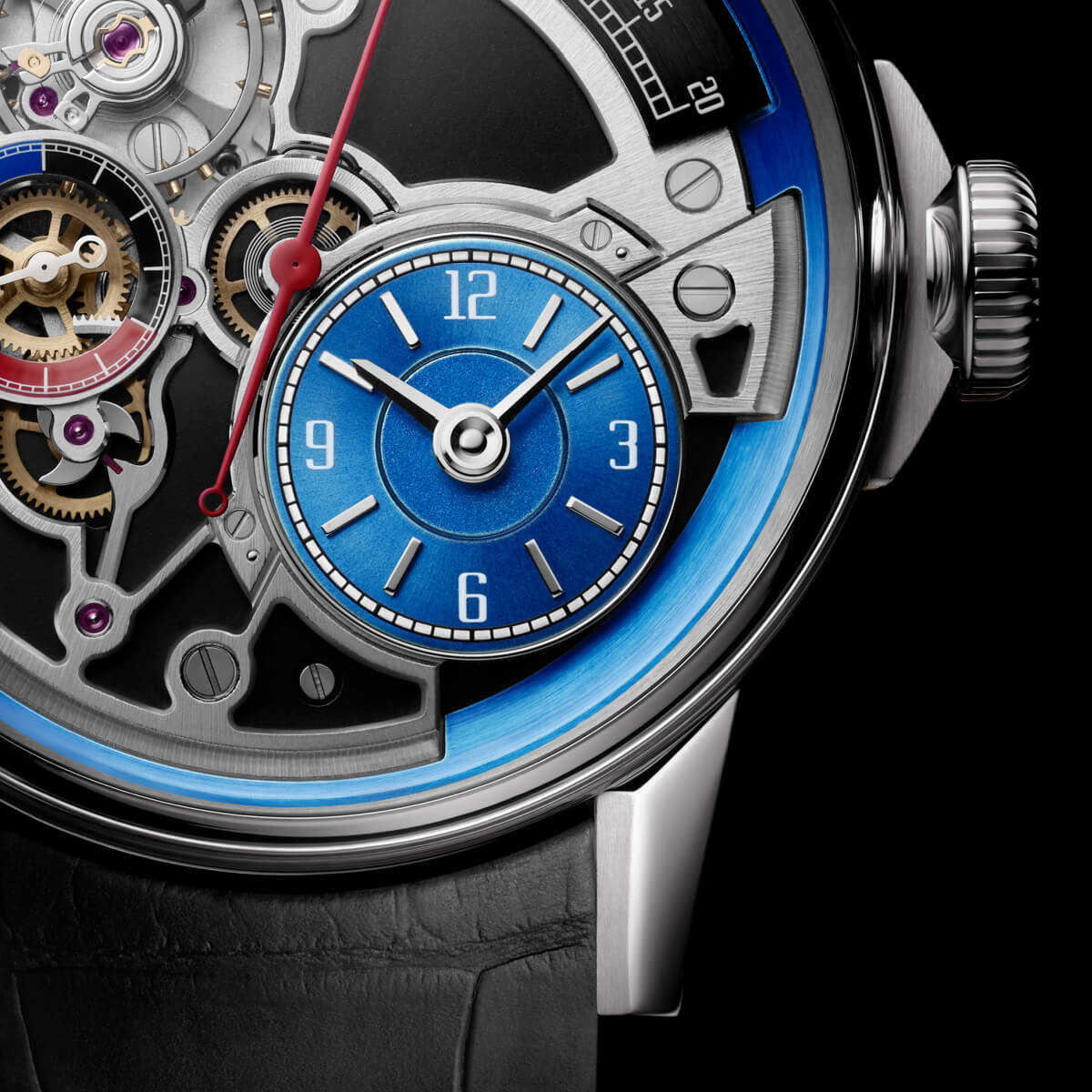 TEMPOGRAPH SPIRIT TITANIUM BY LOUIS MOINET (LM85-20-20)