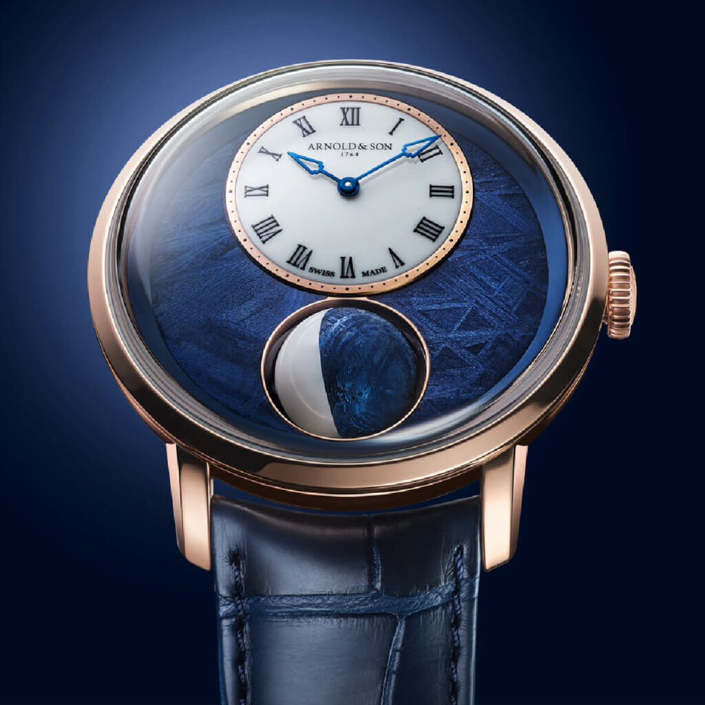 ARNOLD AND SON LUNA MAGNA RED GOLD METEORITE