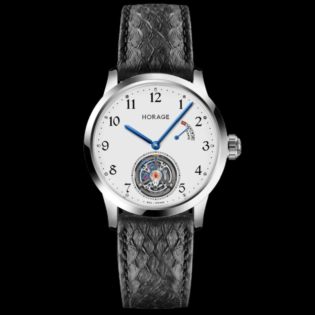 HORAGE TOURBILLON 2 GRAND FEU DIAL WHITE GOLD