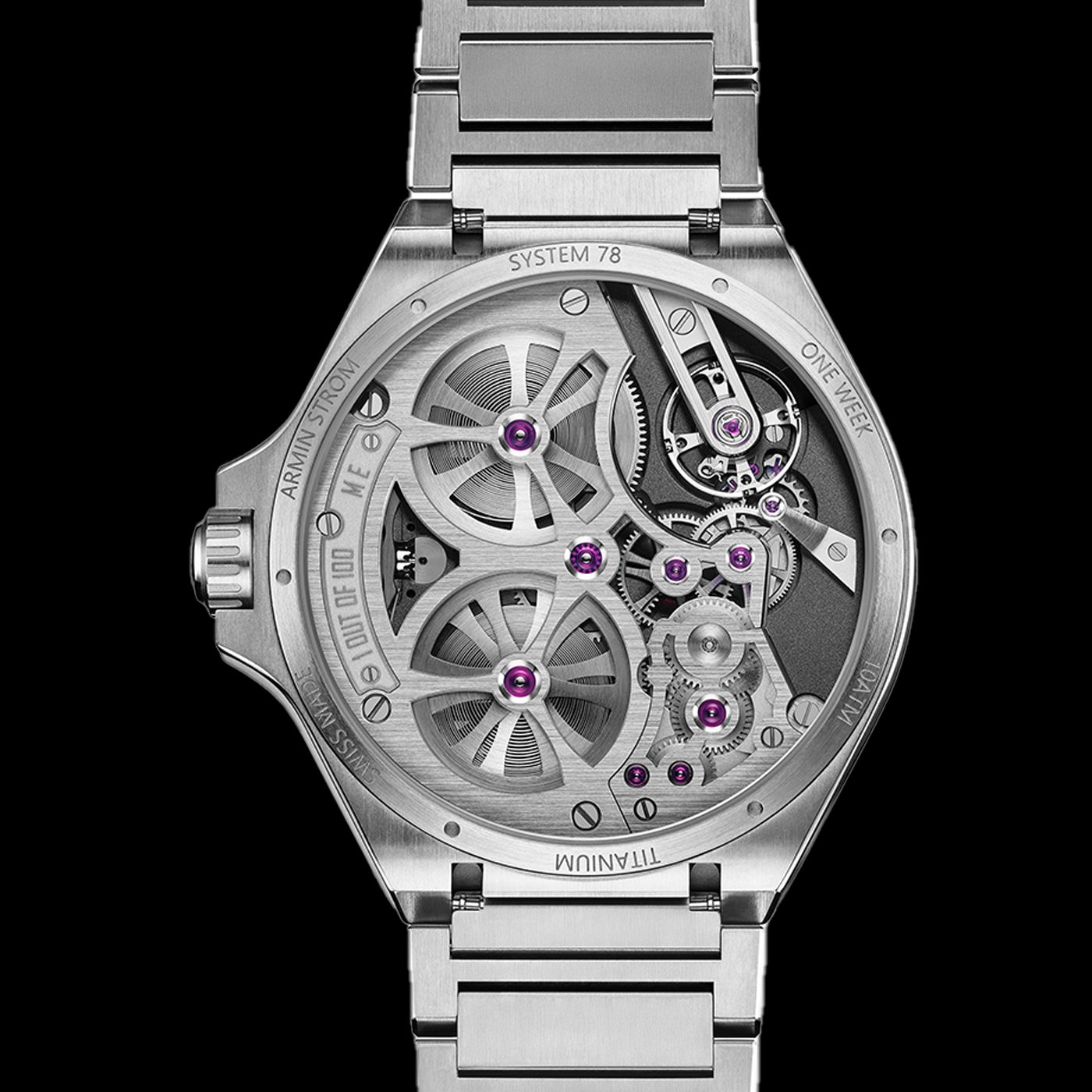 One Week Skeleton Titanium