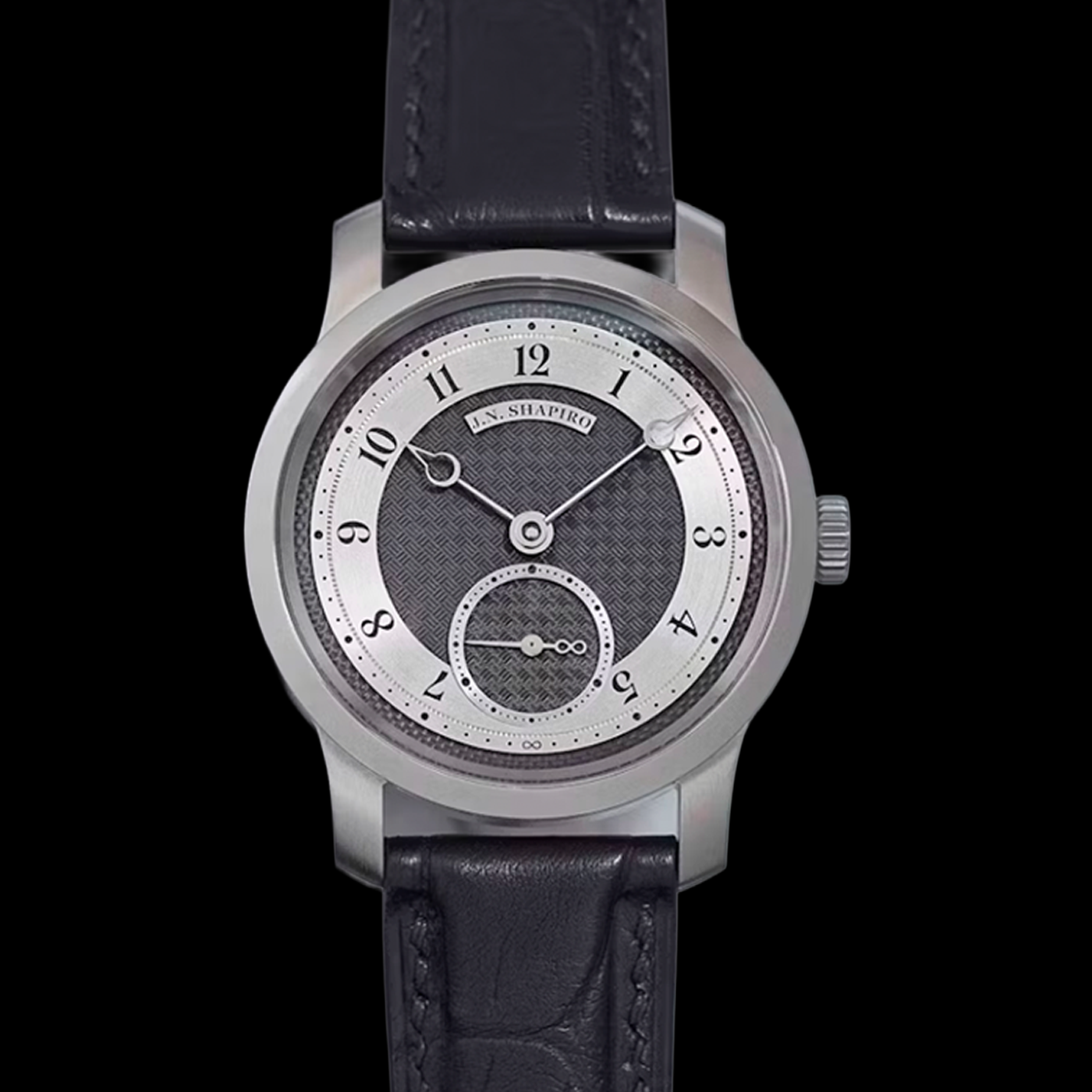 Infinity Series Pure Black Zirconium Dial