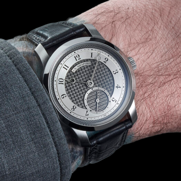 Infinity Series Pure Black Zirconium Dial