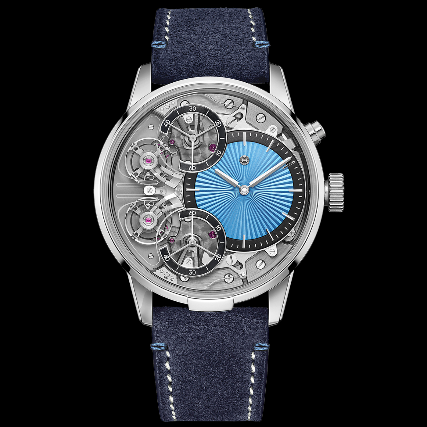 Mirrored Force Resonance Ice Blue